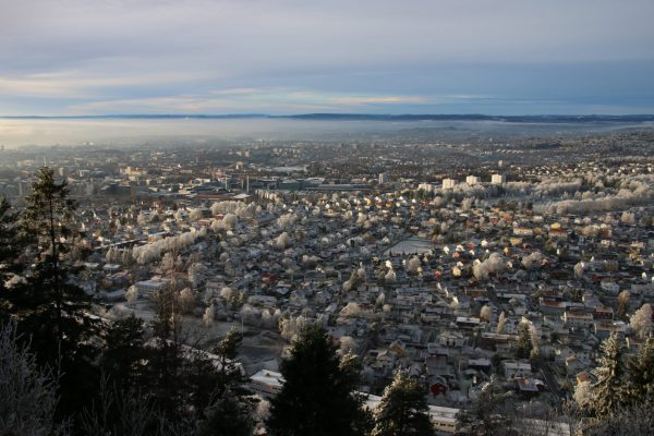Panoramic views over Oslo from Grefsenkollen - Live & Explore